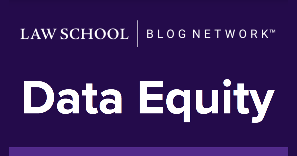 Defining Data and Equity - Part I: Introduction | Data Equity